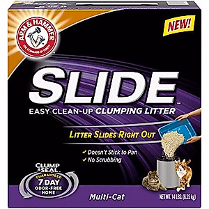 Slide Mulitcat Clumping Cat Litter