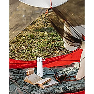 XTYHTX Thermos Bottle Coffee Cup,Vacuum-Insulated Beverage Bottle with Handle,Stainless Steel Thermo Leak-Proof for Coffee, Tea, Water, Hot or Cold, 17oz (White)