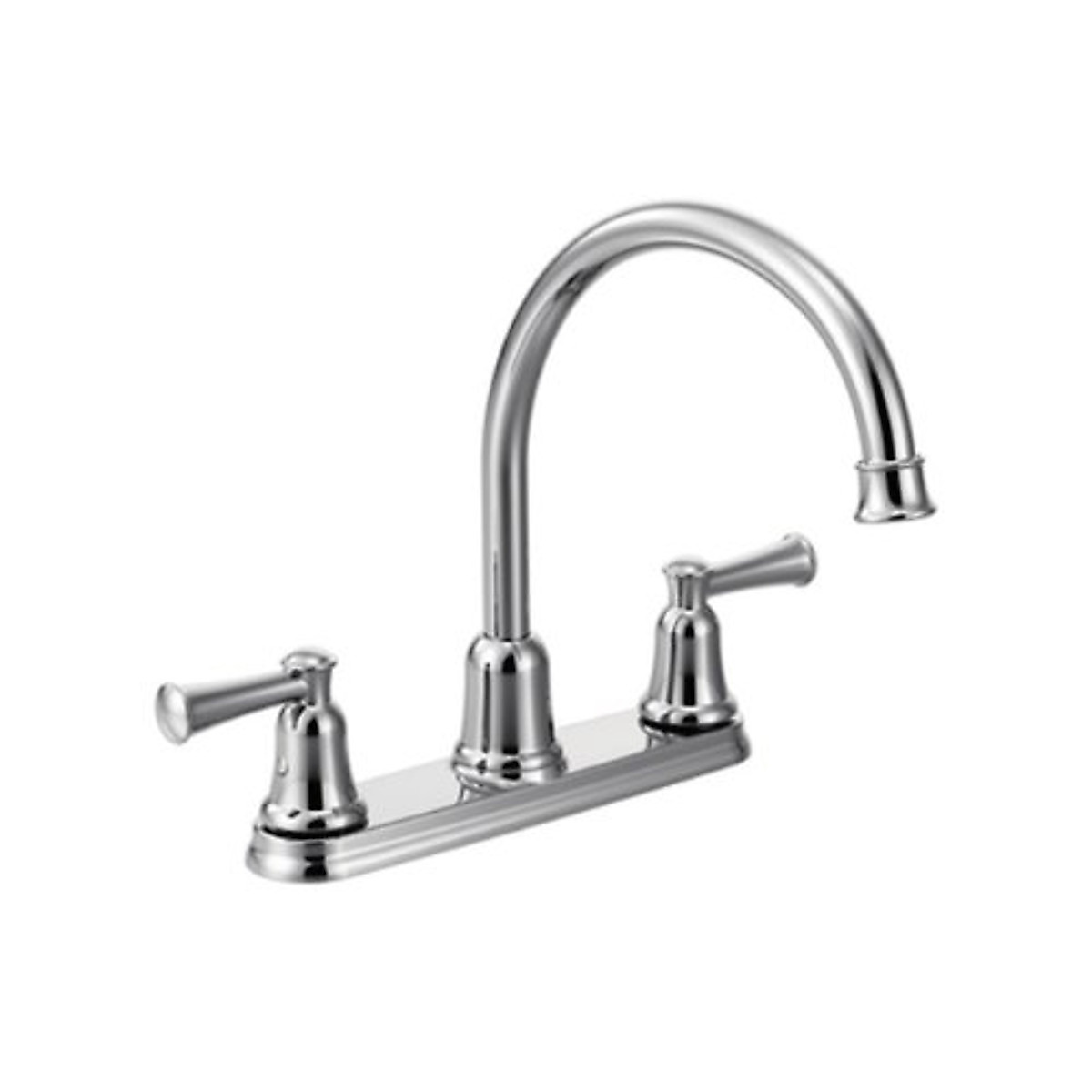 Cleveland Faucets CA41611 Capstone High-Arc Spout Two-Handle Kitchen Faucet, Chrome