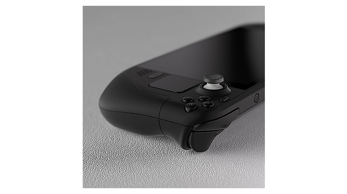 eXtremeRate Custom Faceplate for Steam Deck - Matte Black Shell Upgrade