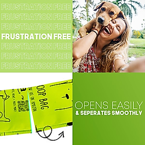 100% Certified Home Compostable Dog Poop Bags - 10% to Charity - ASTM D6400 & EN 13432 Compliant Dog Waste Bags - 240 Bags - 16 Rolls of Plant Based Compostable Poop Bags - Thick Doggie Poop Bags