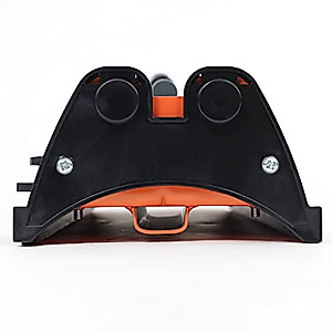 TILER 17 Inch Manual Tile Cutter, Professional Porcelain Ceramic Tile Cutter with Chrome Plated Solid Rails, Tungsten Carbide Cutting Wheel, Adjustable Fence Gauge, Anti-Skid Feet 8103E-2