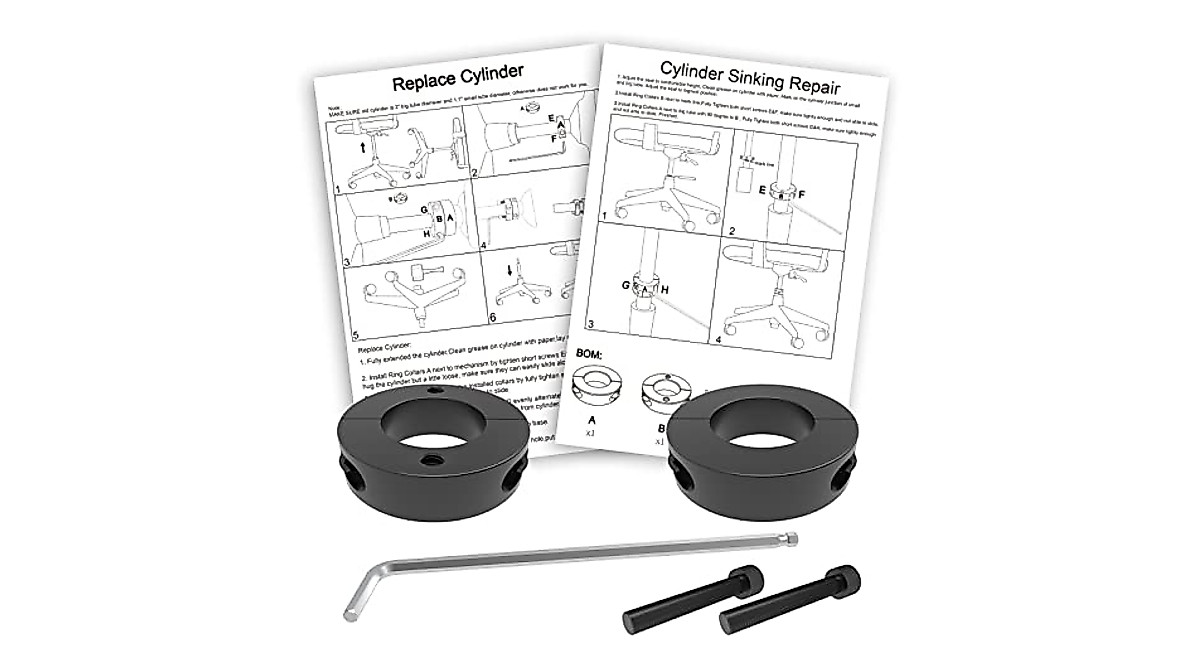 Fix Sinking Office Chair: MySit Gas Cylinder Removal Tool Kit