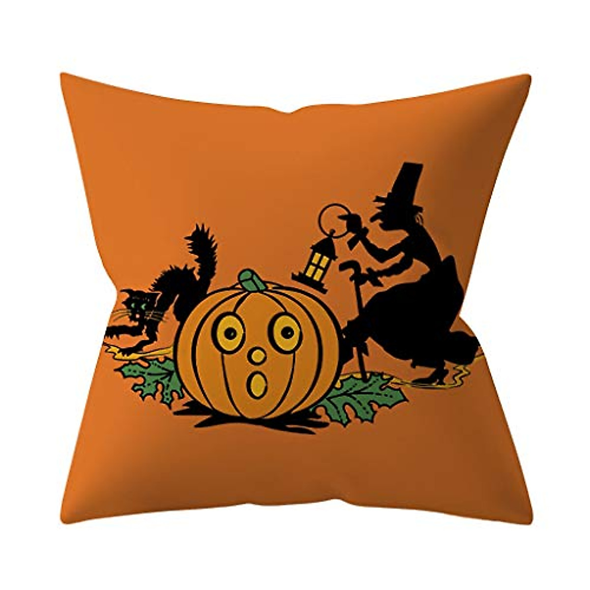 IAMAGOODLADY Halloween Decorations,Halloween Throw Cover Cases Decorative Sofa Cushion Cover,Spooky Party Carnival Supplies,Scary Ghost Creepy Decor Halloween Ornament