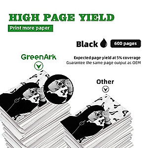 GreenArk Compatible Ink Cartridge Replacement for Canon PGI-280 PGI-280XXL BK Black Ink Tank 4 Pack Black Works for Canon PIXMA TR7520 TR8520 TS9120 TS6120 TS6220 TS8120 TS8220 TS9520 TS9521C Printers