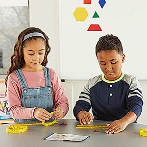 hand2mind - 92286 Number Line Clock for Kids Ages 5-10, Turn A Number Line Into A Clock, Hands-on Way to Go from Counting Numbers to Telling Time, Learning to Tell Time Clock, Homeschool Supplies (Set of 1)