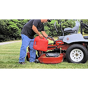 EZ-POUR B00YP3YTXM Gas Can Replacement Spout – Multi Use Deluxe Gas Can 1, 2, 5 Gallon Hi-Flo System with Extension, Gas Can Nozzle, Flexible Gas Can Spout for Jerry can