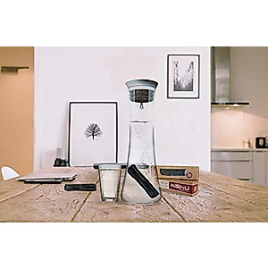 Kishu Charcoal Water Filter for Pitchers - The Only Authentic, Certified & Tested Charcoal Water Purifier. You deserve the best! Absorbs Toxins.