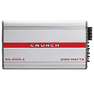 Crunch SA-2100.4 Smash Series 2,100-Watt 4-Channel Class AB Amp