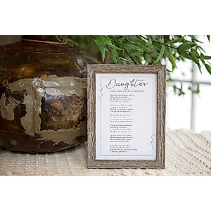 Now That You're a Mother Frame- Gift for Daughter from Mom for Christmas, Mother's Day, Child Birth - Made in USA