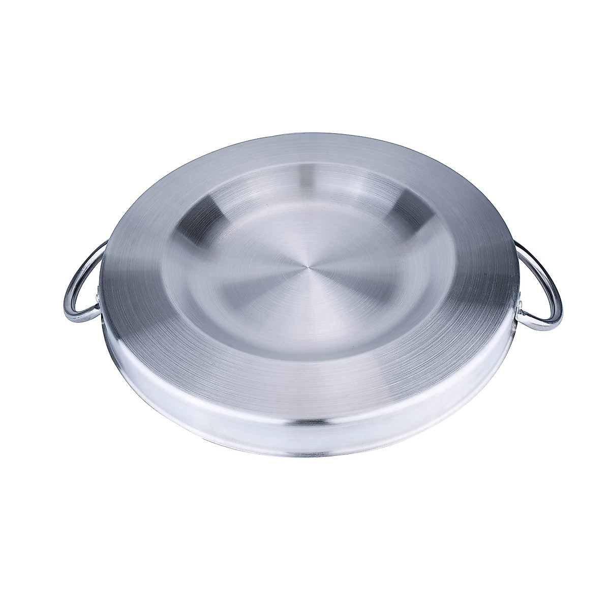 ARC, CM54 NSF Approval 21.25" Heavy Duty Stainless Steel Convex Comal Cazo Griddle Fryer Cookware, Mexican Style Wok, Great Comal para Tacos Tortillas Maker, Cooking Disco Camping (21.25'' X 2.12'')