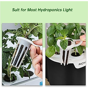 INOVASHON Grow Sponges for Hydroponics, Hydroponics Growing System Plant Sponge, Hydroponics Supplies Starter Kit, Herb Indoor Gardening System, Replacement Plant Germination Kits (50 Packs)