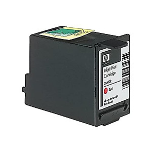 HP Red Reduced Height Original Ink Cartridge (C6602R)