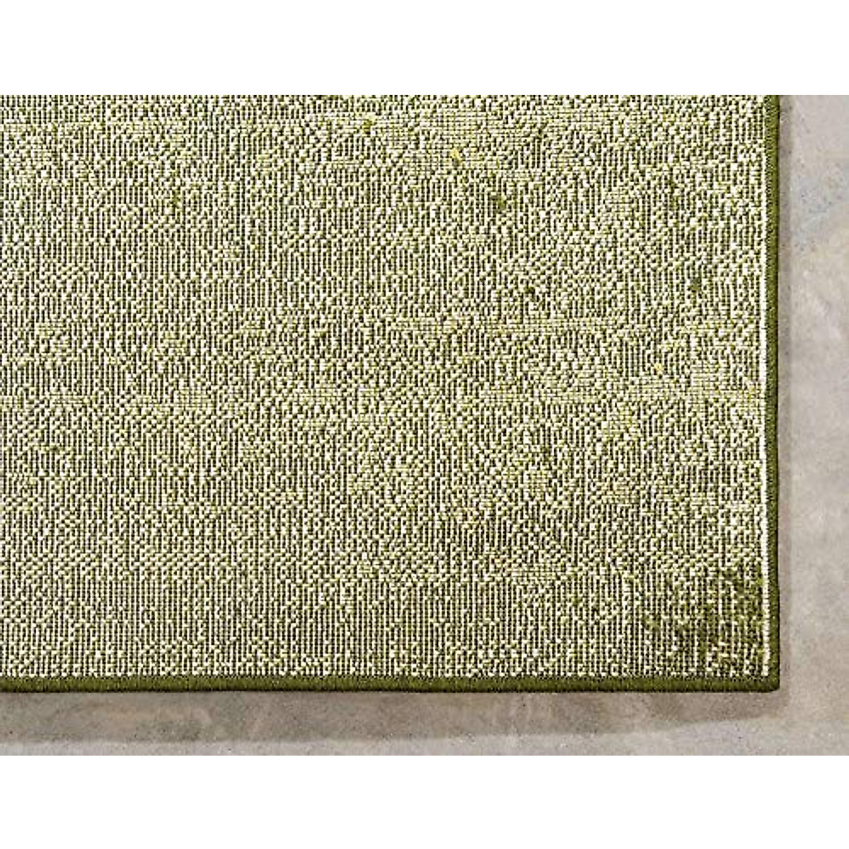 Unique Loom Del Mar Collection Area Rug - Lucille (2' 2" x 3' 1" Rectangle, Green/ Hunter Green)