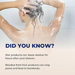 Non-Comedogenic Clear 2 Perfection Shampoo - Sulfate & Paraben-Free for Clear, Healthy Skin & Hair - Esthetician Formulated