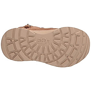 UGG K Canoe III Weather Sneaker, Chestnut Suede, 5 US Unisex Big Kid