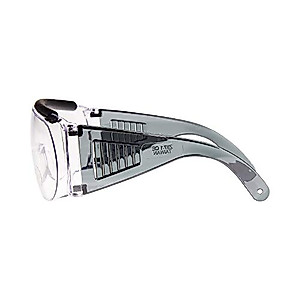 Allen Company Safety Glasses - Ballistic Eye Protection for Men and Women - Shooting Accessories that Work with Prescription Glasses - ANSI Z87.1 Impact Resistance - Clear