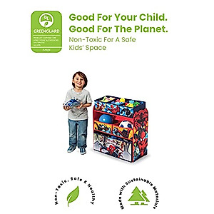 Delta Children Multi-Bin Toy Organizer, Marvel Spider-Man