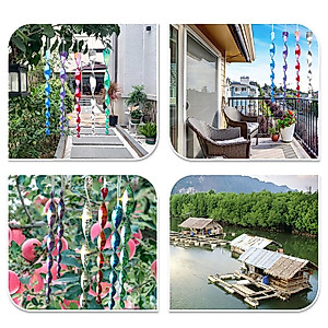 HAISENGO Bird Deterrent Scarer Rods Reflective Outdoor Bird Scarer to Keep Pigeon and Woodpecker Away from Garden or Yard, 11.8 Inches (Silver(10pcs))