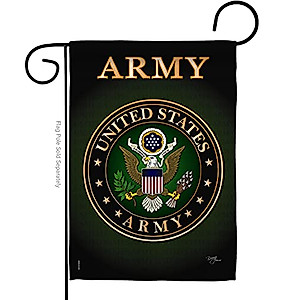 Breeze Decor US Army Garden Flag Armed Forces Rangers Official Licensed ...