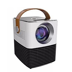 DROOS Smart Projector Optional Support 1080p LED Portable Mini Projector WiFi for Home Theater Gaming Cinema (Color : Multimedia, (projectors)