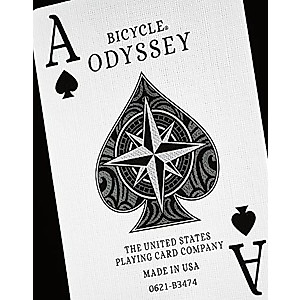 Bicycle Odyssey Playing Cards, Blue