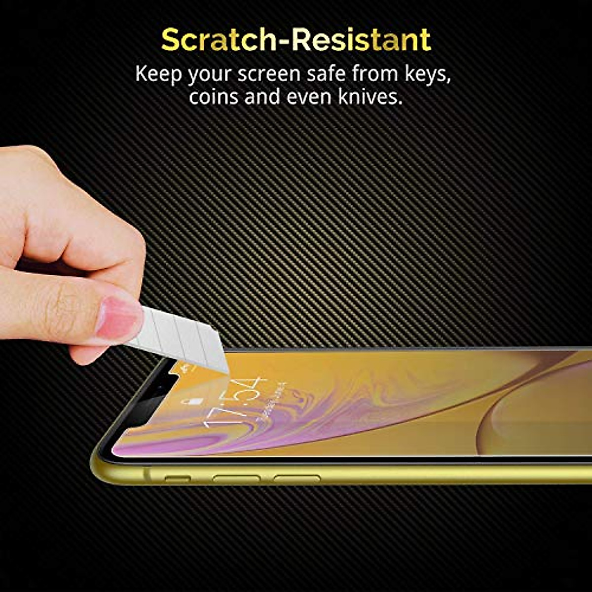 UNBREAKcable Screen Protector for iPhone 11/ iPhone XR [3-Pack] [99.99% HD Clear] [Easy Installation Frame] [9H Hardness] [Full Coverage] [Bubble Free][Free Alignment Tool, Anti-Scratch][ Anti-Fingerprint] for Apple 6.1''
