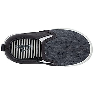 OshKosh B'Gosh Boy's Austin Slip On Shoe, New Navy, 10 Toddler