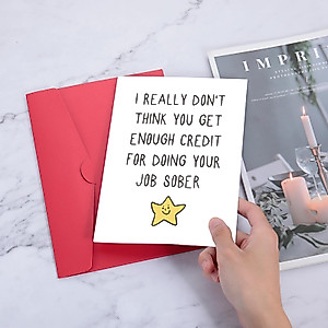 Boss Christmas Cards, Boss Gifts for Women, Boss Gifts for Men, Cool Gifts for Bosses, Funny Thank You Cards Gifts for Bosses Leader Boss Lady Coworker, Bosses Day Gifts for Women Men, Boss Day Card