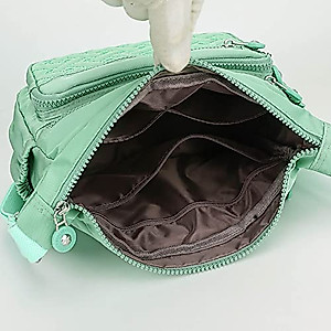 Crossbody Bags Multi Pocket Handbag Trendy Waterproof Womens Satchel Handbags Shoulder Messenger Bag Travel Hiking Daily