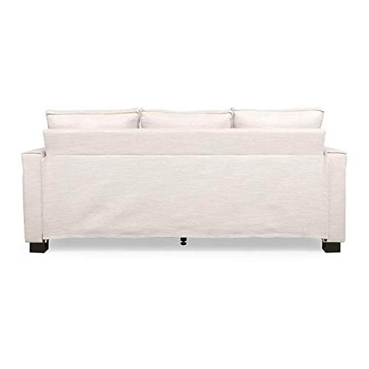 Christopher Knight Home Clarkdale 3 Seater Sofa, Beige + Dark Brown