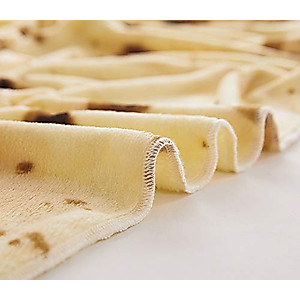 Liveinu Flannel Fleece Blanket Sushi Roll Wrap Blanket Round Throw Blanket Funny Realistic Food Round Blanket Novelty Food Throw Blanket 47 Inch Sushi Roll