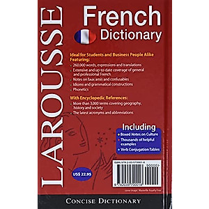 Larousse Concise French-English/English-French Dictionary (English and French Edition)