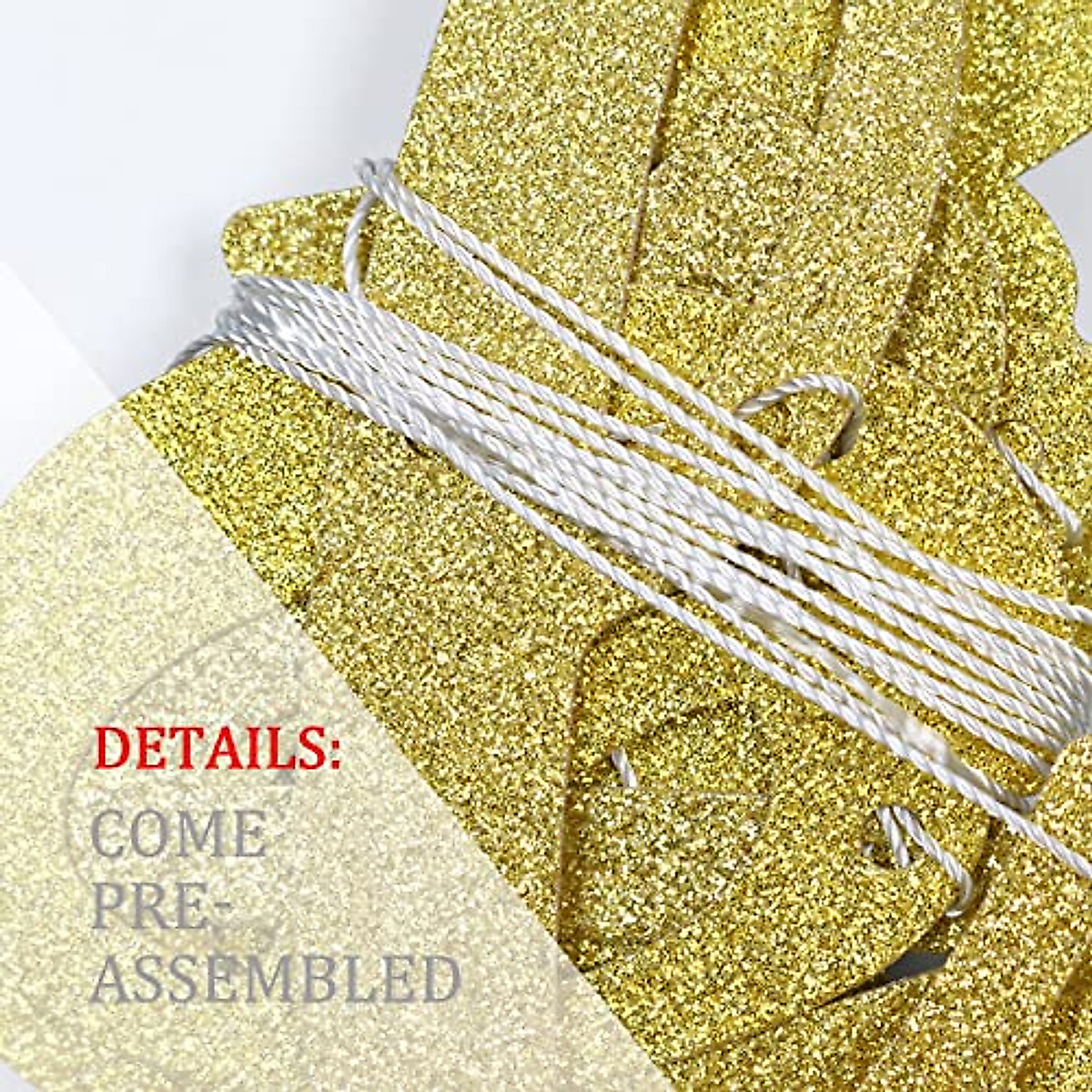 Love You A Brunch Banner, Brunch Bridal Shower Engagement Birthday Party Decorations, Brunch Party Bunting Ornament, Pre-Strung, Dessert Table Sign, Gold Glitter