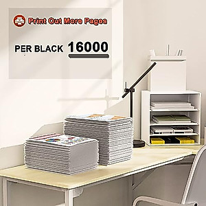 653A Black Toner Cartridge, CF320A High Capacity Toner Cartridge, Compatible Replacement for Enterprise M651N M680Z MFP M680F M651DN M651XH MFP M680DN Printer.2 Pack/ Black