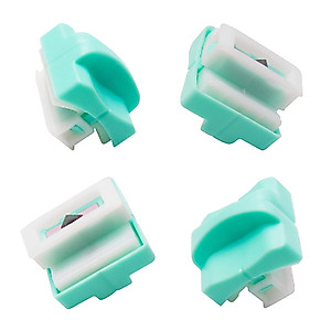 ZEQUAN Paper Cutter Blades, Paper Trimmers Replacement Blades with Safe Hiding Blade Design, Mint Green 1 x 1 x 0.86 in