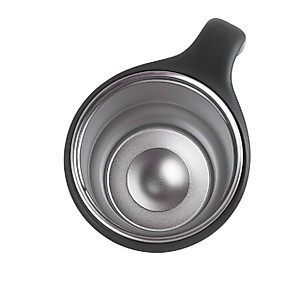 ETAMIBEL 20oz Double Wall Stainless Steel Vacuum Insulated Tumbler with Handle Straw Lid Straw Toppers Straw Brush | Thermos Flask for Water Iced Tea Coffee Smoothie and More| Portable Mug For travel