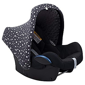 JYOKO Kids Universal Hood Canopy for Baby Carriers and Group 0 car seat (Winter Sky)