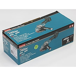 Makita GA047GZ 4.9-inch (125 mm) Rechargeable Disc Grinder, 40 V Max, Battery, Charger, and Case Sold Separately