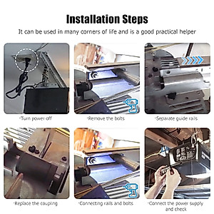 Screw Drive Coupler Part for LiftMaster, 4-Pack Garage Door Opener Sprocket Coupler Part for LiftMaster Chamberlain Craftsman Garage Door Opener