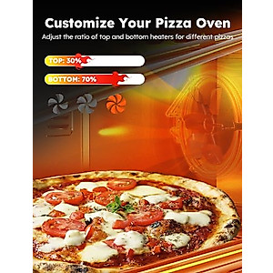 Nuwave Bravo Pro Smart Toaster Oven Countertop, True Air Fryer Combo w/Improved 100% Convection, 35% Crispier, 112 Presets, Customizable Pizza Zones, Integrated Probe, PFAS Free, 30QT, Stainless Steel