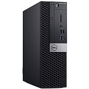 Dell OP7060SFFKHR7X OptiPlex 7060 SFF Desktop Computer with Intel Core i7-8700 3.2 GHz Hexa-core, 8GB RAM, 500GB HDD