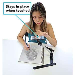 Phone/Camera/Webcam Stand for Overhead Recording of Drawing, Cooking, Crafts, Da Vinci Eye: AR Art Projector