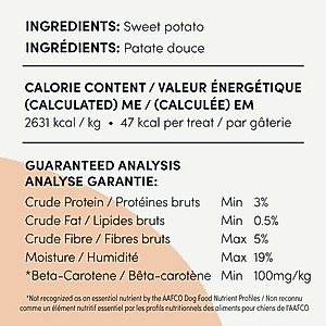 Crumps' Naturals Sweet Potato For Pets, 11.6-Ounce
