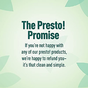 Amazon Brand - Presto! 99% Biobased Concentrated Liquid Laundry Detergent, Fragrance Free, 79.5 Oz, 106 Count