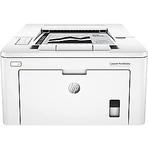 HP Laserjet Pro M203dw Wireless Laser Printer, Duplex Printing, 30ppm, 1200x1200 dpi, LED Button, Mobile Printing, Compatible with Alexa (G3Q47A), Wi-Fi & Ethernet, W/Silmarils USB 2.0 Printer Cable