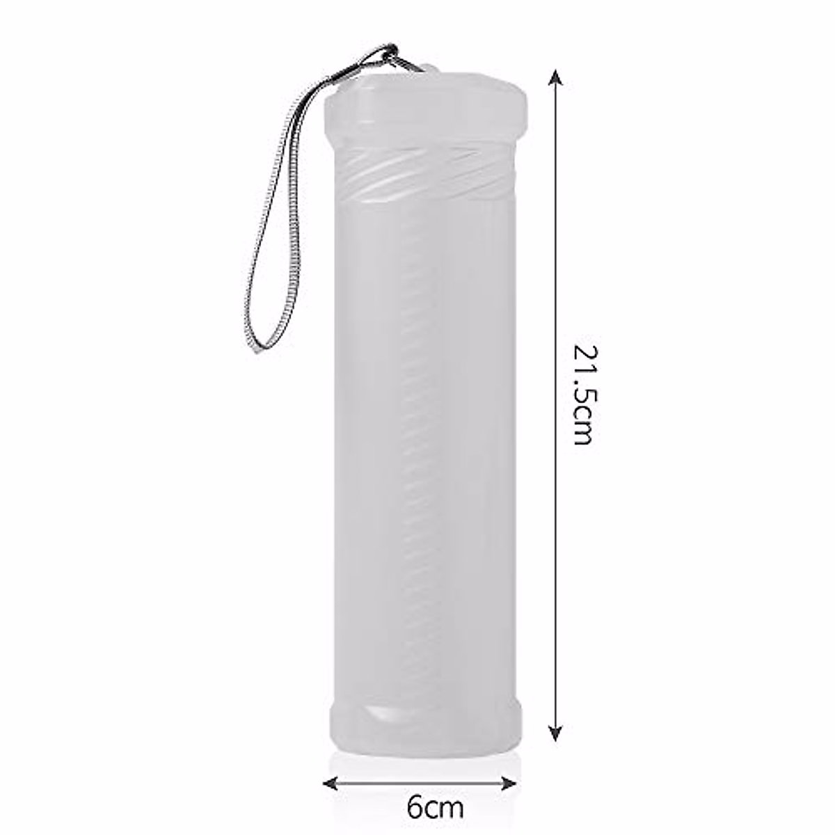 Extendable Plastic Brush Case Clear Paint Brush Holder Long Brushes Tube Storage Watercolor Pen Container Drawing Tools TPPI40647