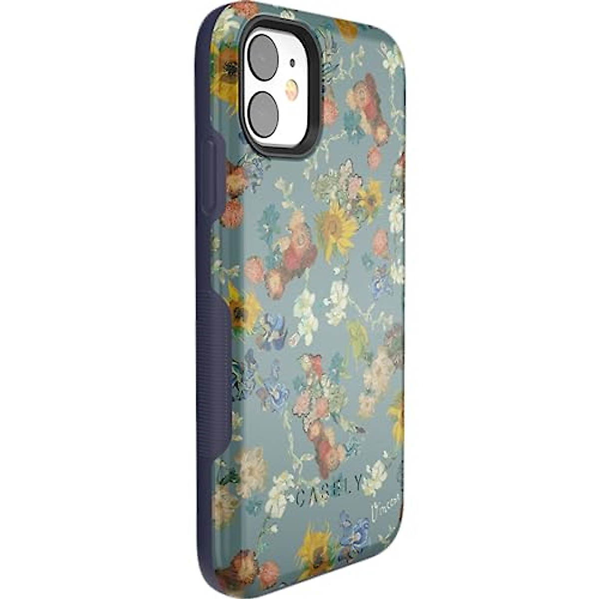 Casely Case Compatible with iPhone 11 | Van Gogh's Flowers | 50th Anniversary Case/Case Compatible with iPhone 11 Phone Case