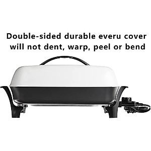 16 inch Nonstick Electric Skillet - Roasts, fries, grills, stews, bakes, and makes one-dish meals.