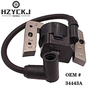 HZYCKJ Ignition Coil Solid Module Compatible for Tecumseh Toro Ariens Troybilt Craftsman MTD 4hp 5hp 6hp 7hp OEM # 34443 34443A 34443B 34443C 34443D
